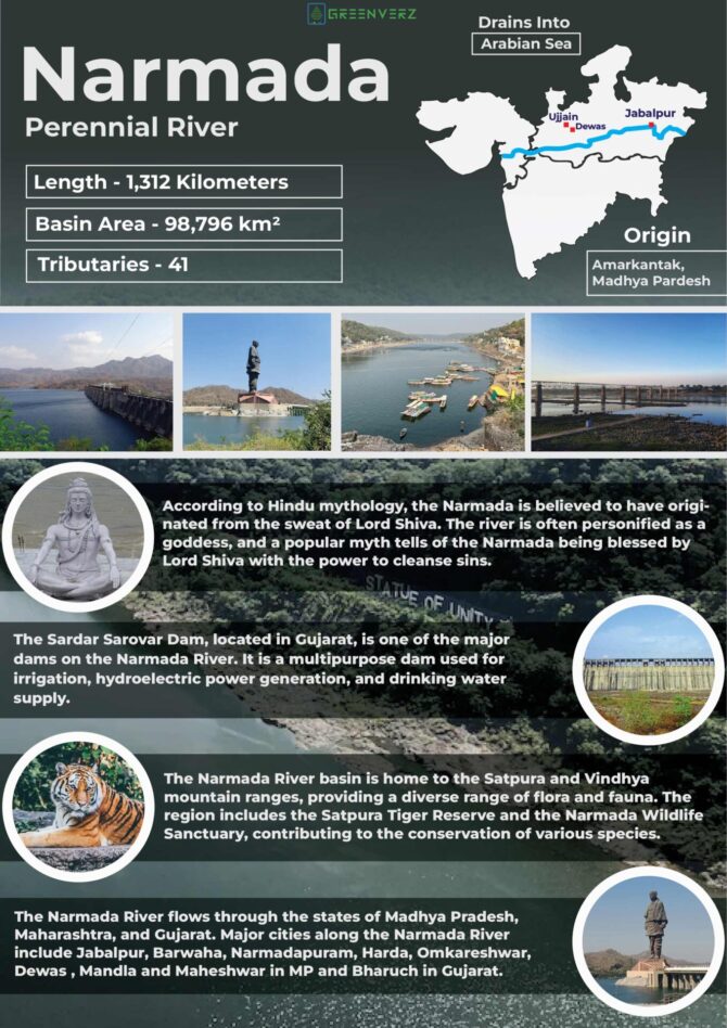 Infographics of Narmada | Greenverz